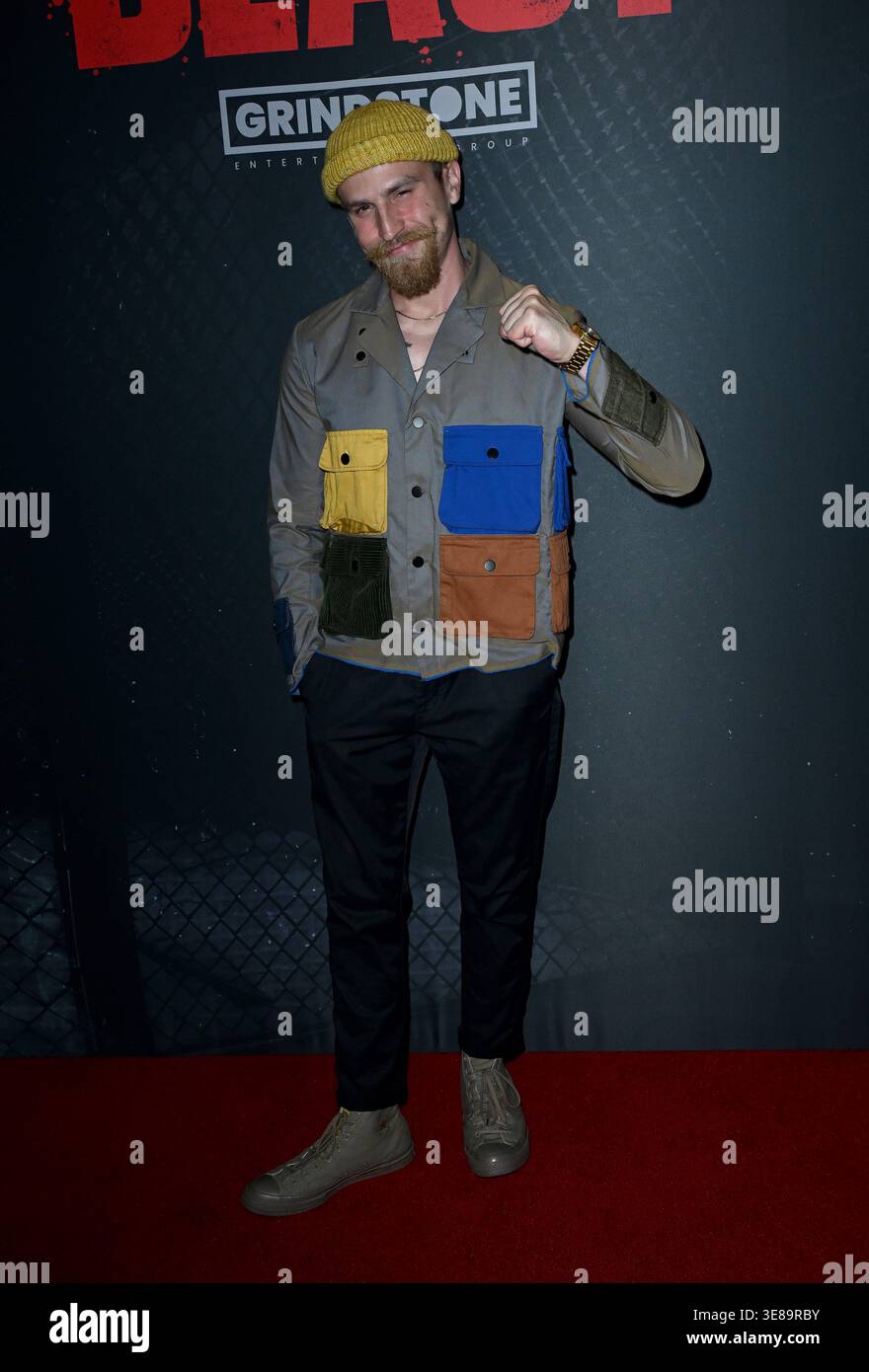 Actor Nick Galarza attends "Beast" Los Angeles Special Screening At ...