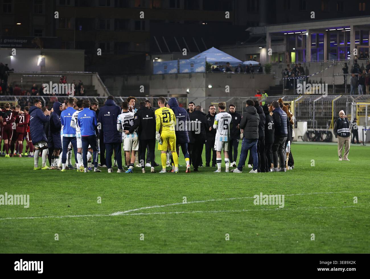 Football, Men, 3rd League, Season 2025/2026, TSV Munich 1860 - SSV Jahn ...