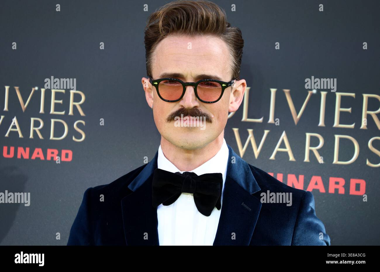 Tom Fletcher attends the Olivier Awards at the Royal Albert Hall in ...