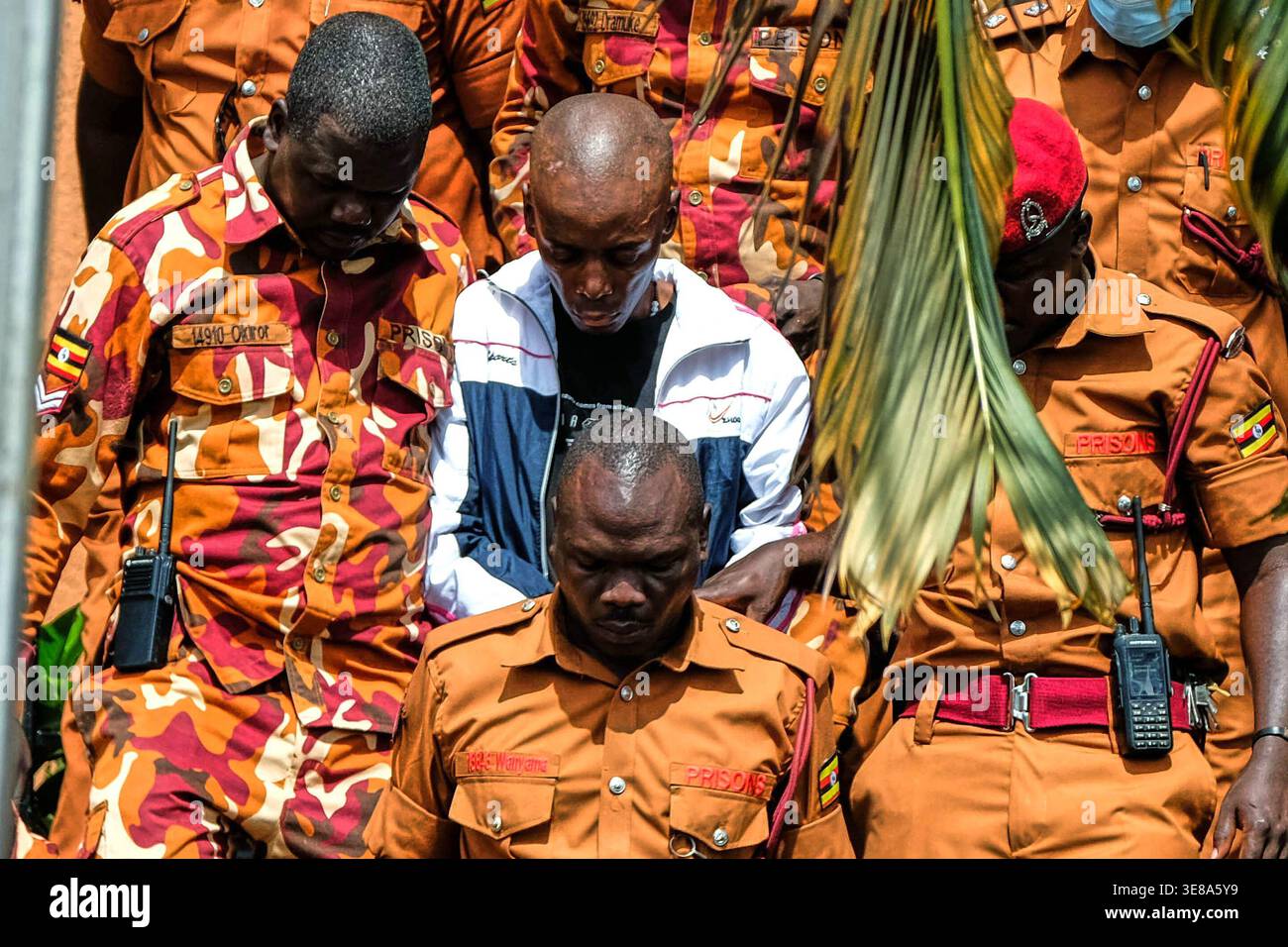 Christopher Okello Onyum, a man accused of killing four children, is ...