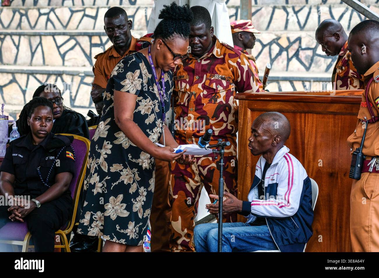 Christopher Okello Onyum, a man accused of killing four children ...