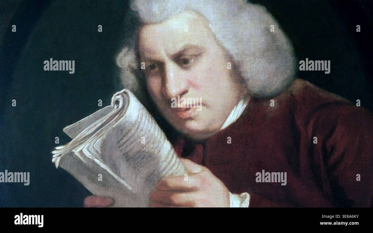 SAMUEL JOHNSON (1709-1784) aka Dr. Johnson, English writer and ...