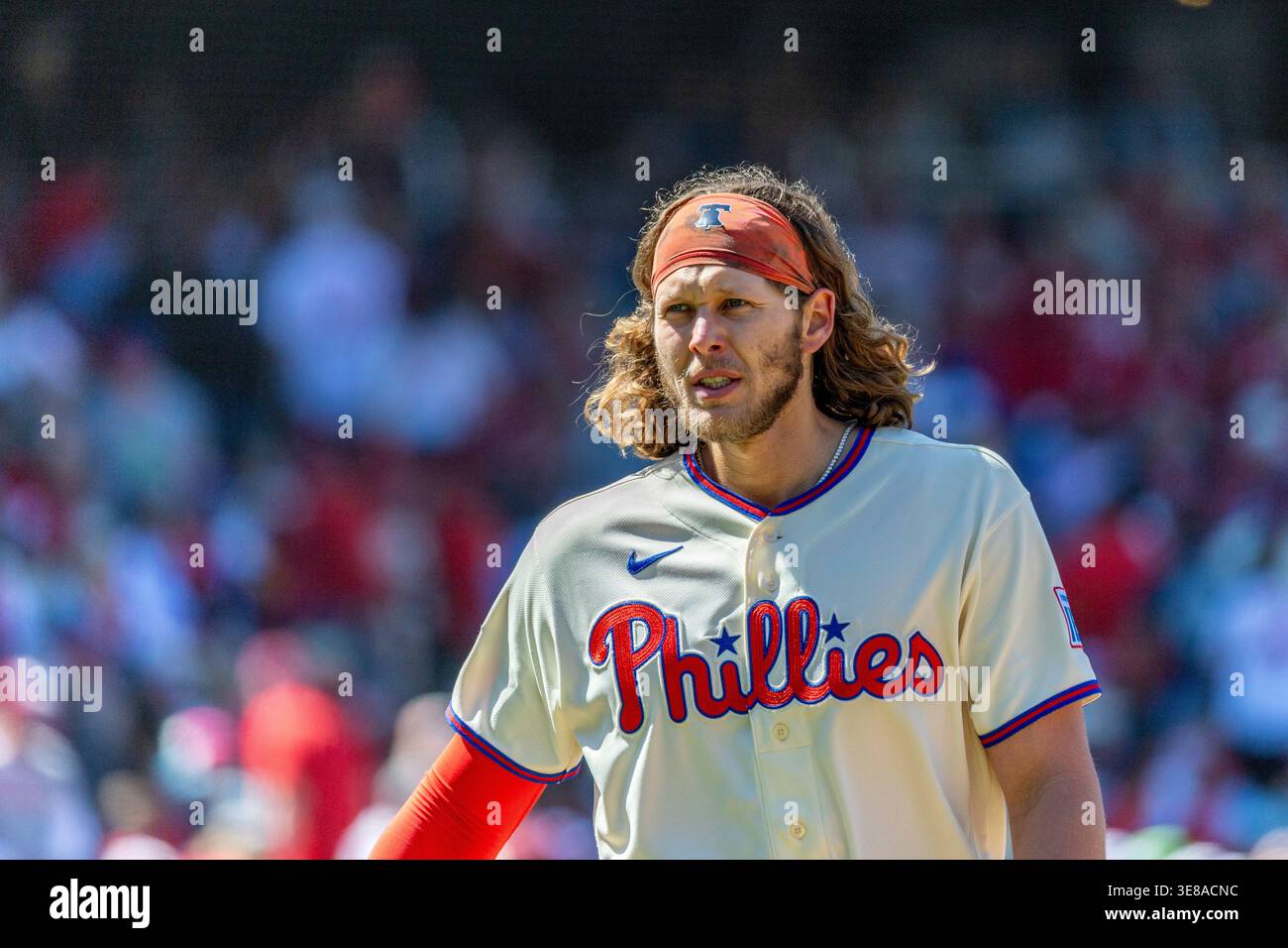 Philadelphia Phillies' Alec Bohm in action during a baseball game ...