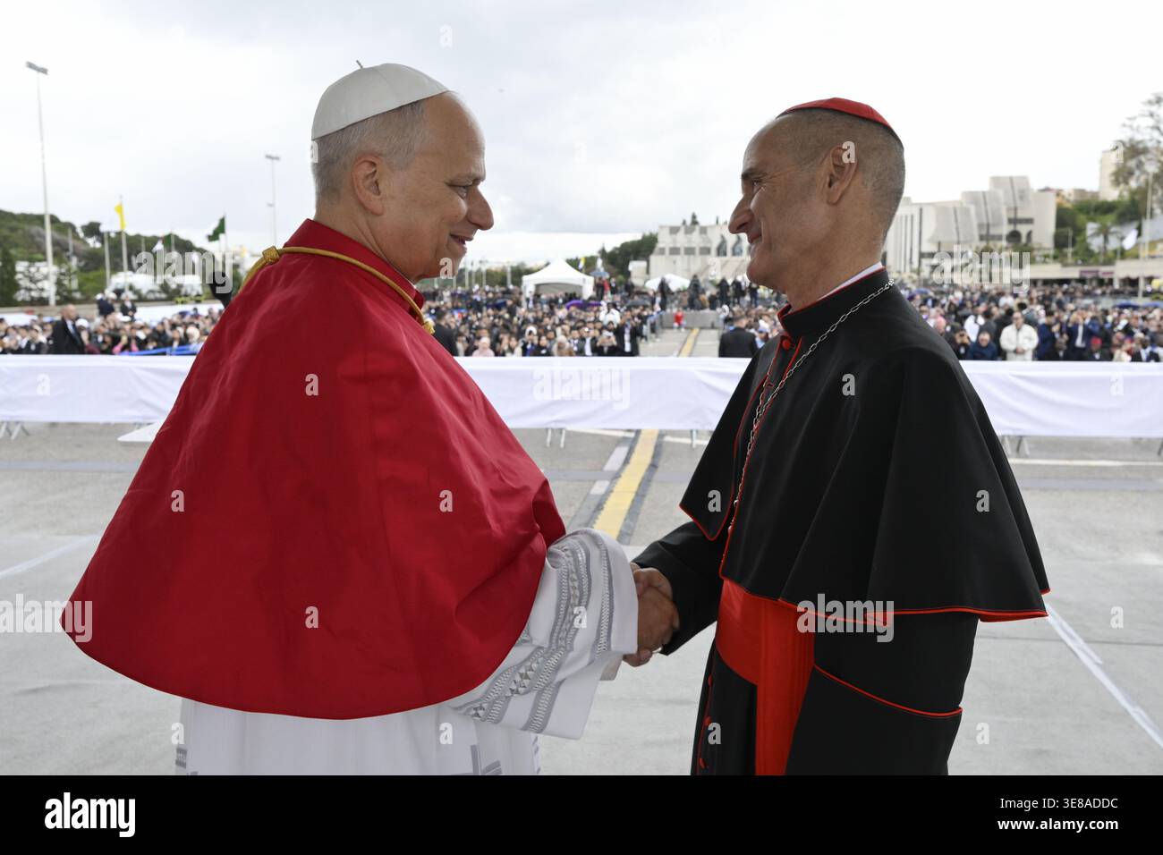 **NO LIBRI** Algeria,Vatican, 2026/4/13 Cardinal Jean-Paul Vesco (right ...