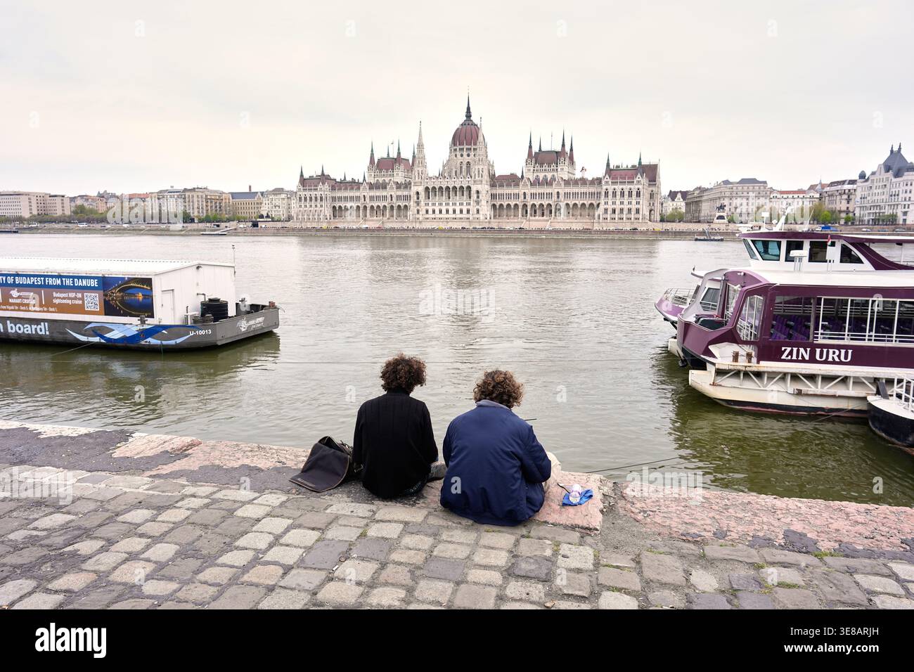 Hungarian students Kristof, left, 19 years-old, and Vincent, 20 years ...