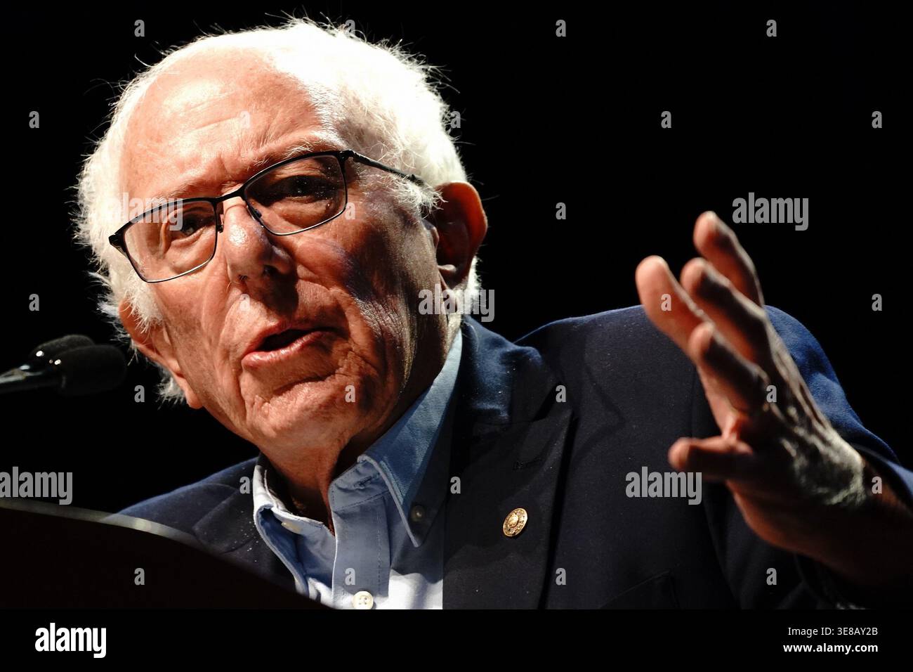 Ny. 12th Apr, 2026. Bernie Sanders at a public appearance for Union Now ...