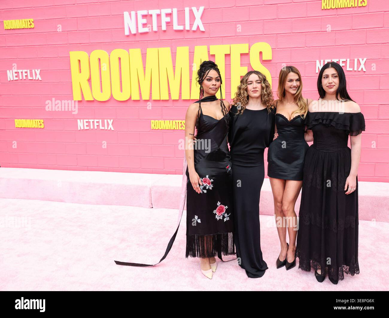 HOLLYWOOD, LOS ANGELES, CALIFORNIA, USA - APRIL 13: Bella Murphy, Jaya ...