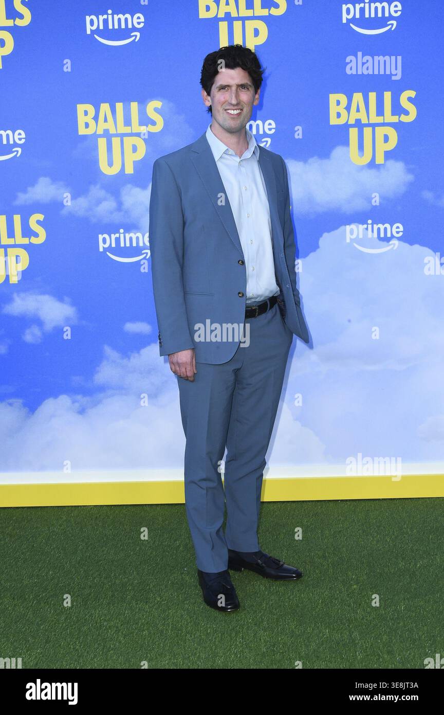 Andrew Muscato at arrivals for BALLS UP Premiere, Harmony Gold Theater ...