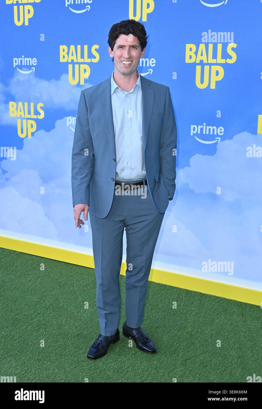 Los Angeles, USA. 14th Apr, 2026. Andrew Muscato arriving at Amazon MGM ...