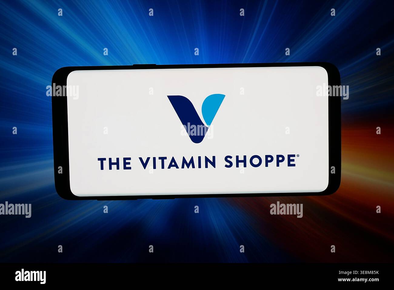 In this photo illustration, the logo of US company The Vitamin Shoppe ...