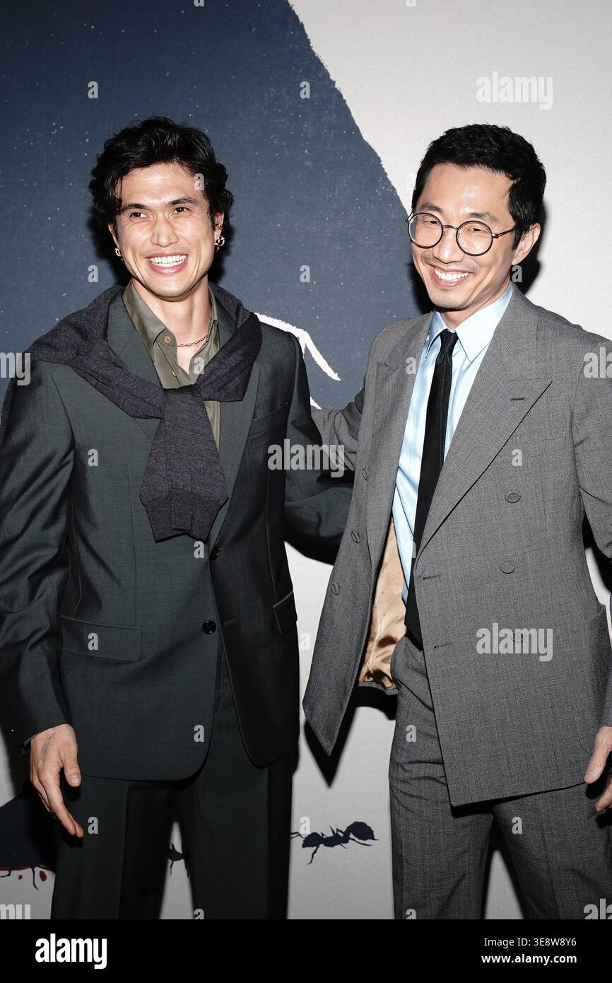 Charles Melton, Lee Sung Jin at arrivals for BEEF Season 2 Premiere ...
