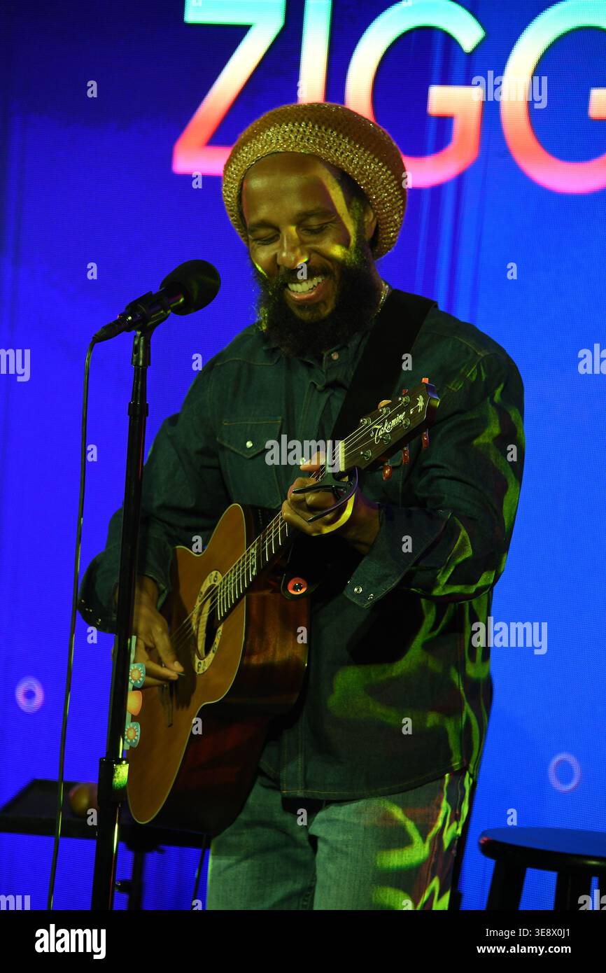 LOS ANGELES, CA - APRIL 15: Ziggy Marley performs at CBS Fest 2026 on ...