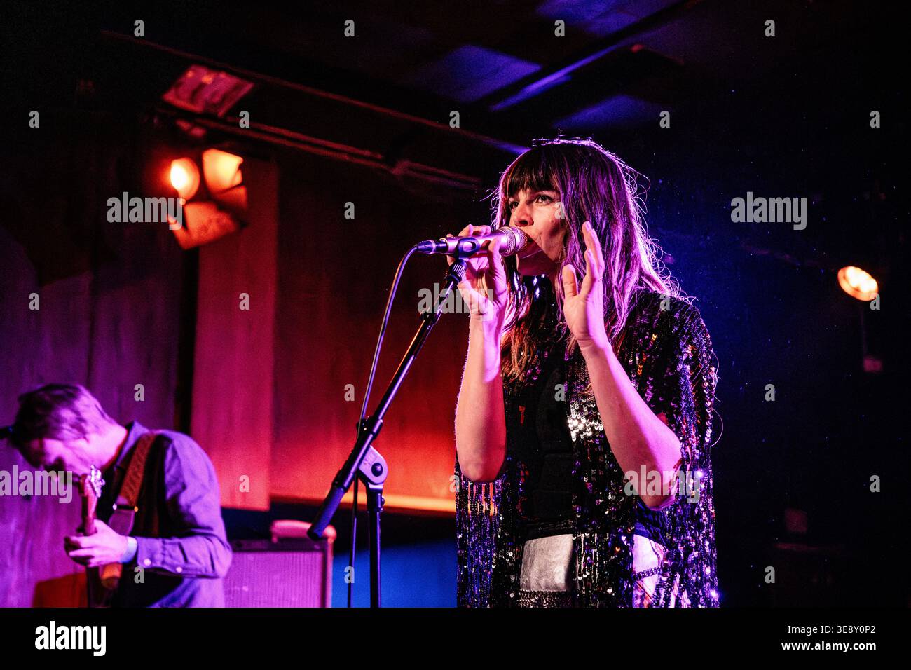 Copenhagen, Denmark. 15th, April 2026. The French band Melody’s Echo ...
