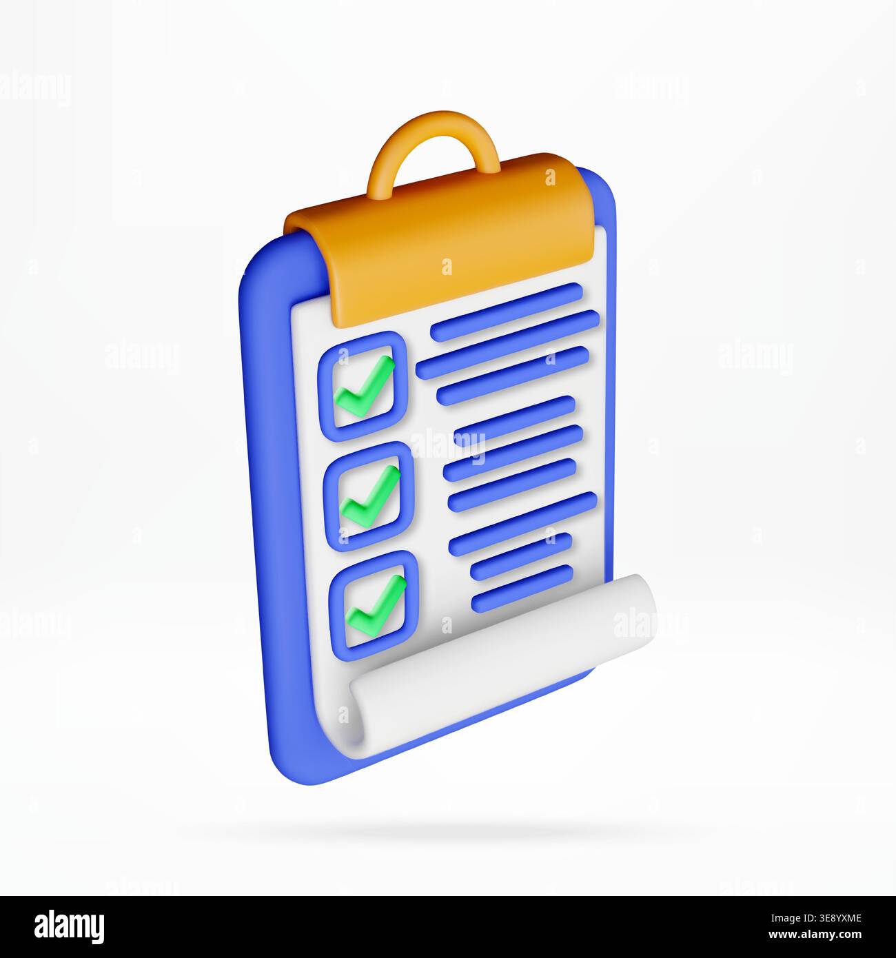 Digital checklist completion task hi-res stock photography and images ...