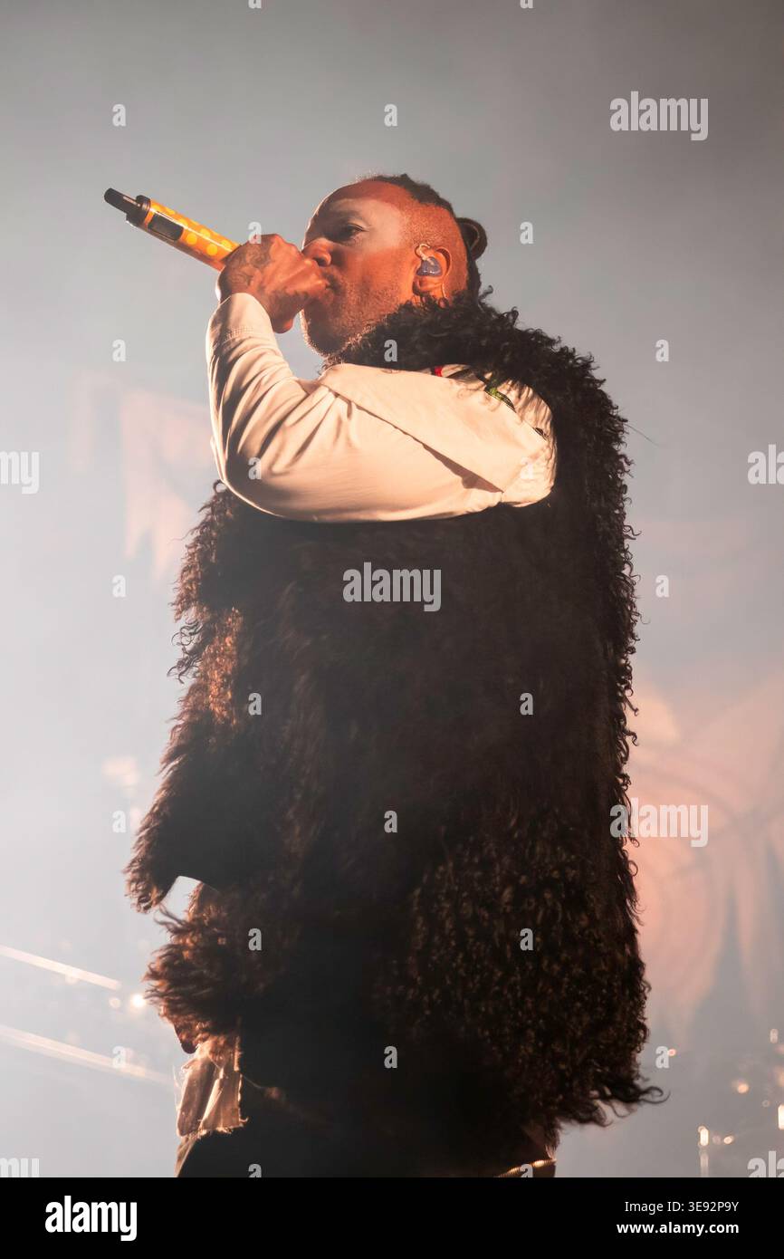 Manchester, England, 16th April, 2026. The Prodigy playing the Co-op ...