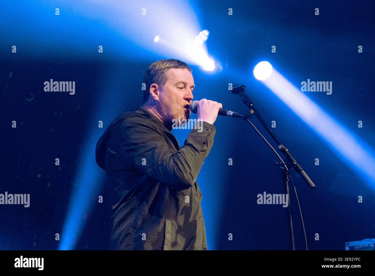 Peter Hooton of The Farm at Barrowland in Glasgow Thursday 16th April ...