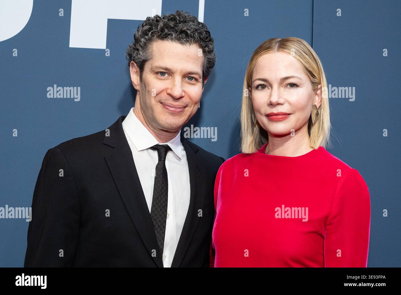 Thomas Kail and Michelle Williams attend opening night for Broadway ...
