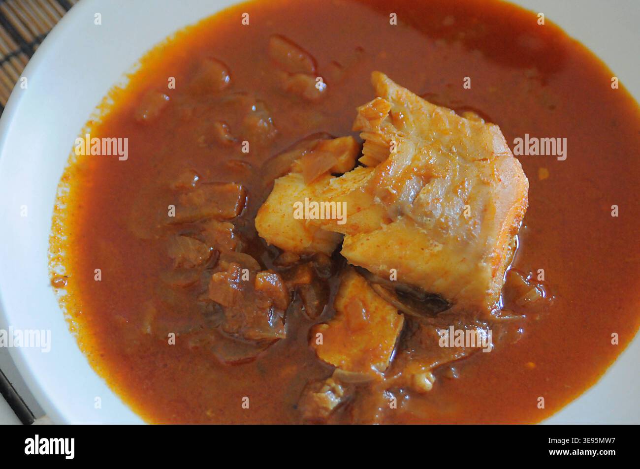 Copenhagen/Denmark /17 APRIL 2026/ Code fish dish ooked in asian ...