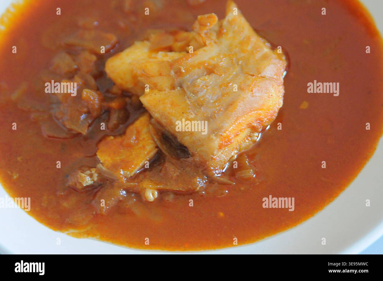 Copenhagen/Denmark /17 APRIL 2026/ Code fish dish ooked in asian ...