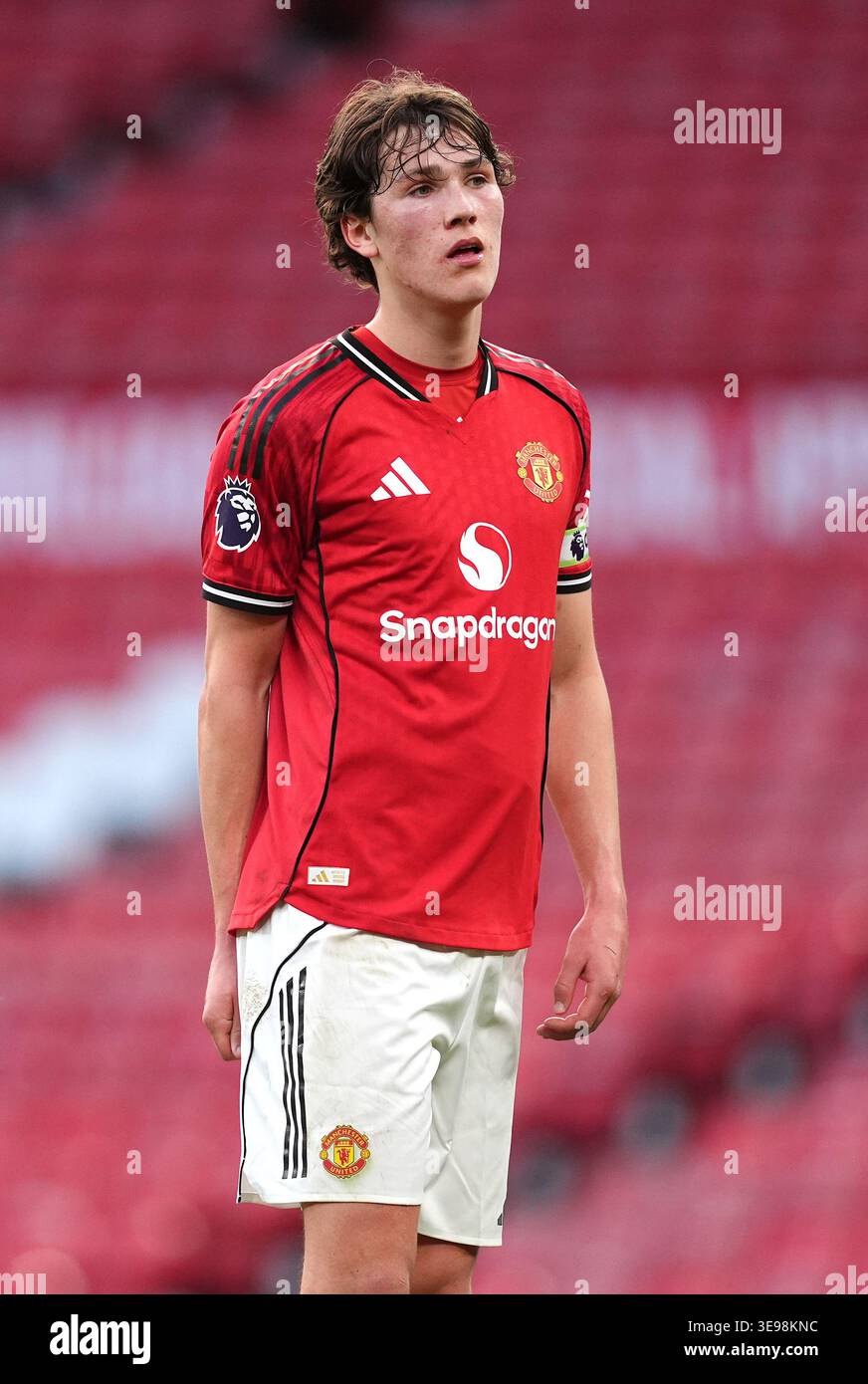Manchester United's Daniel Armer during the FA Youth Cup semi-final ...