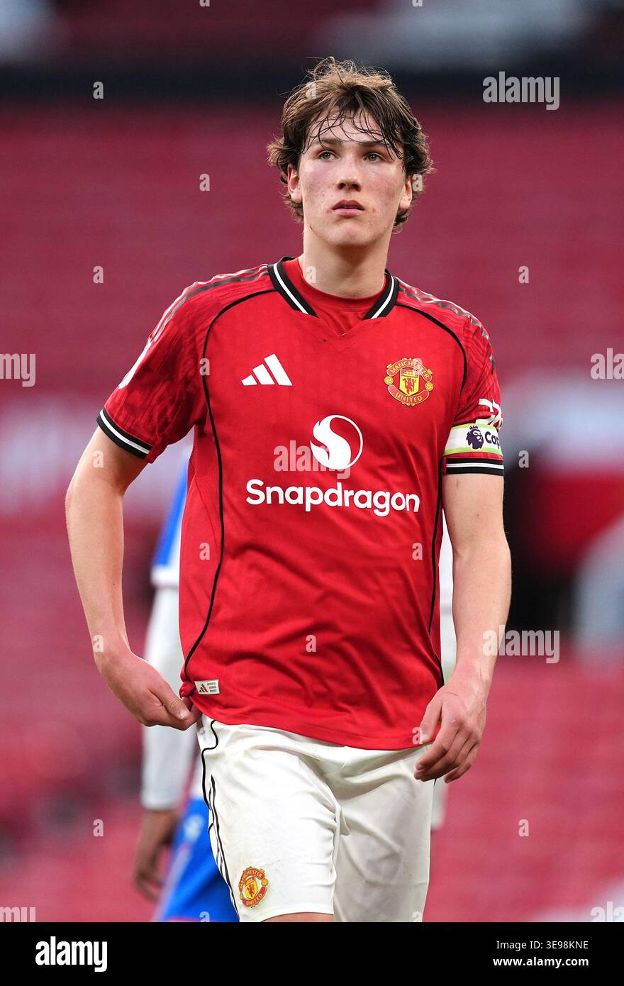 Manchester United's Daniel Armer during the FA Youth Cup semi-final ...