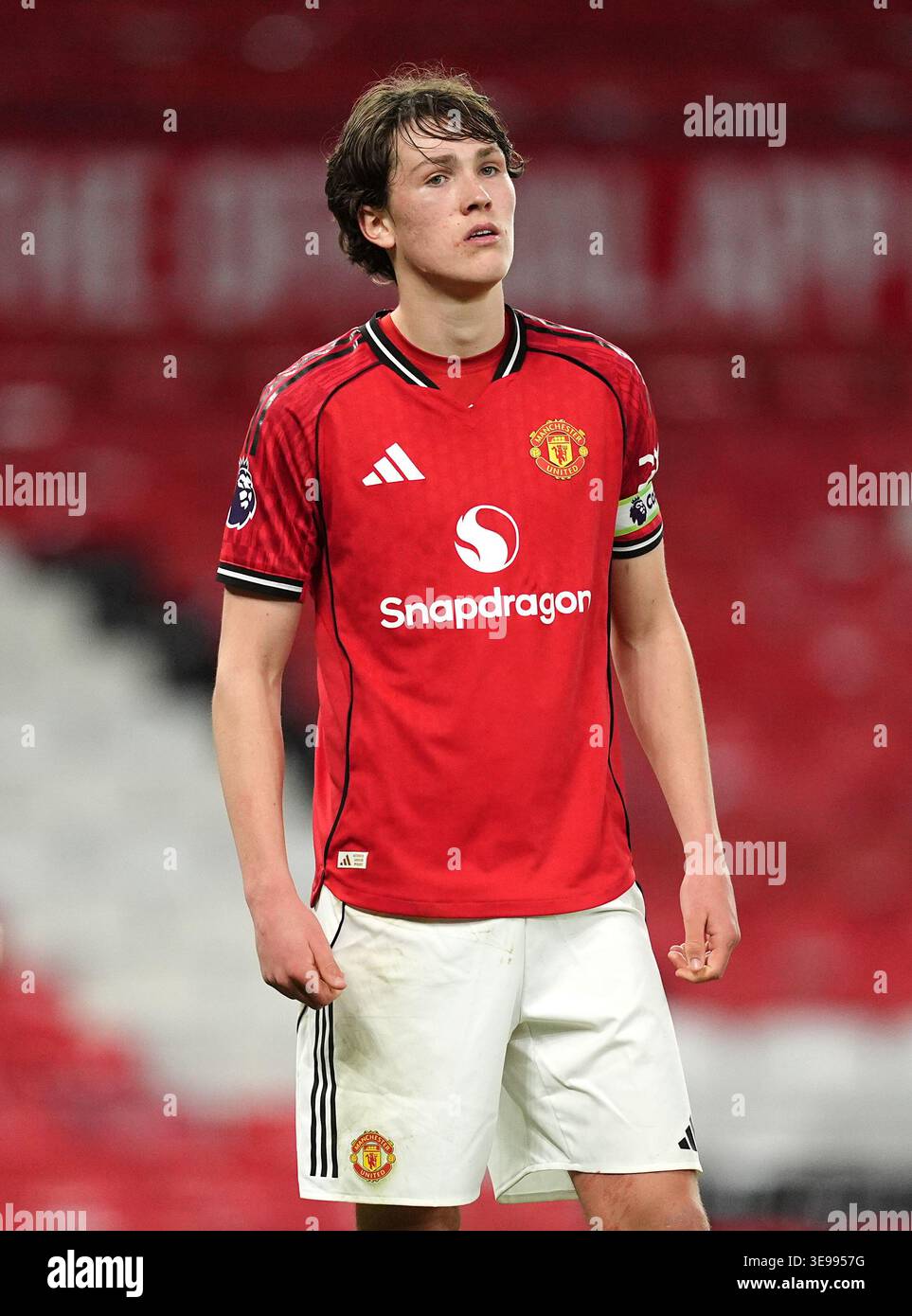Manchester United's Daniel Armer during the FA Youth Cup semi-final ...