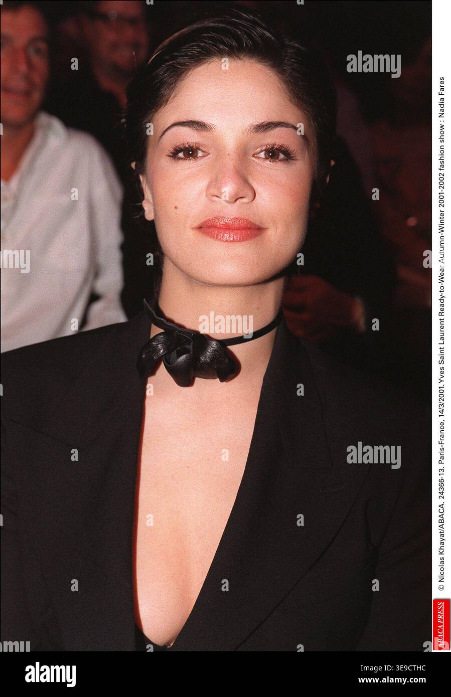 © Nicolas Khayat/ABACA. 24366-13. Paris-France, 14/3/2001. Yves Saint ...