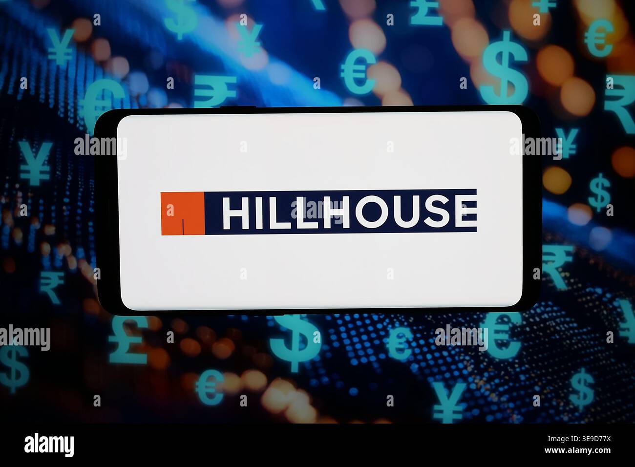 In this photo illustration, the logo of company Hillhouse Investment ...