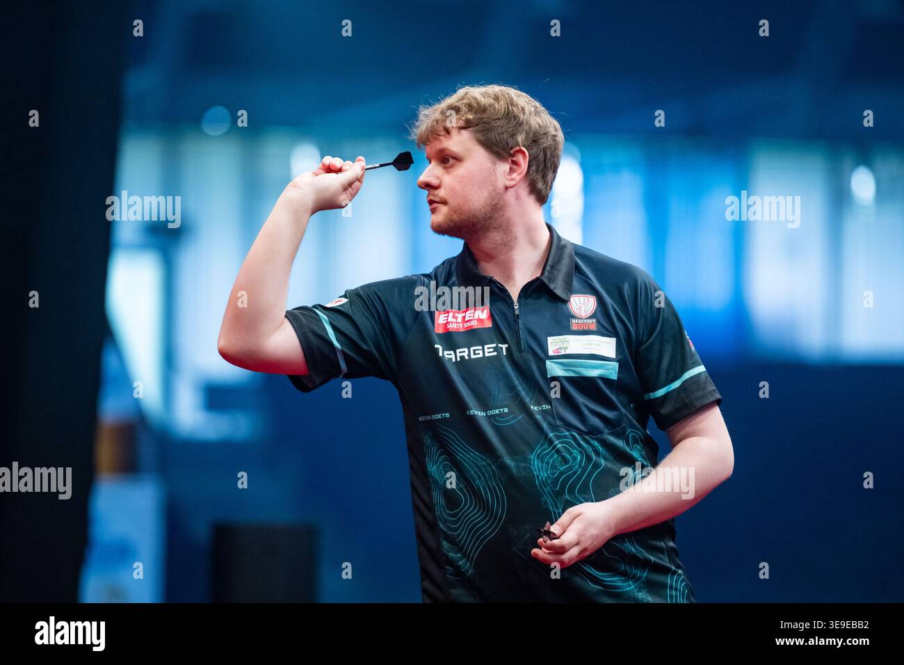 Kevin Doets (NED) GER, PDC European Darts Grand Prix 2026, Sindelfingen ...