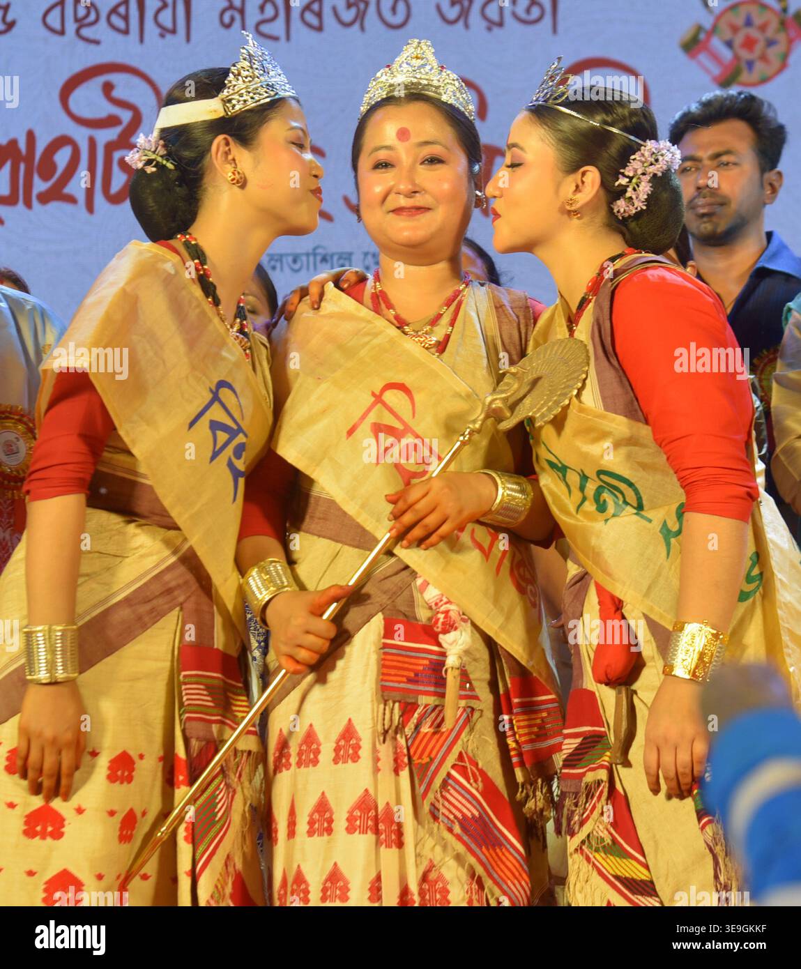 April 18, 2026, Guwahati, Guwahati, India: Sangita Rabha of Guwahati ...