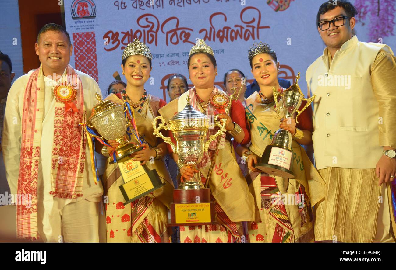 April 18, 2026, Guwahati, Guwahati, India: Sangita Rabha of Guwahati ...