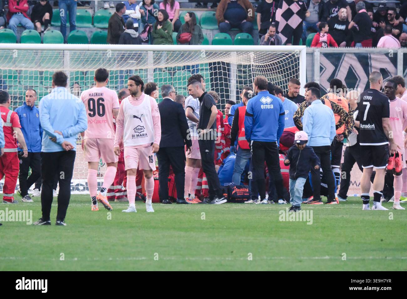 Palermo, Italy, 18 April 2026. Renzo Barbera Stadium, Palermo vs Cesena ...
