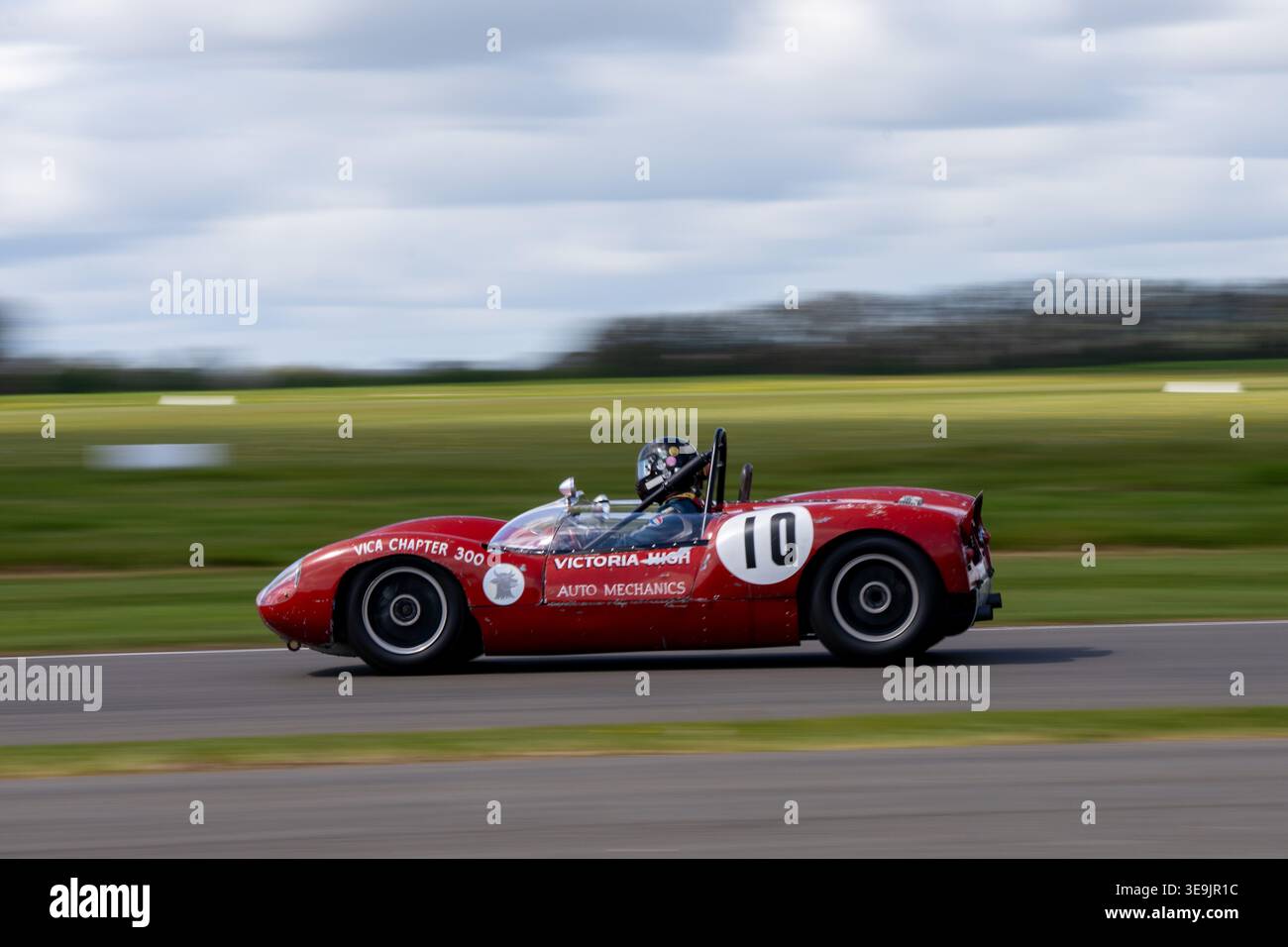 Goodwood, UK, 18th April, 2026, Car #10 Lotus-Ferrari 19, Driven By ...