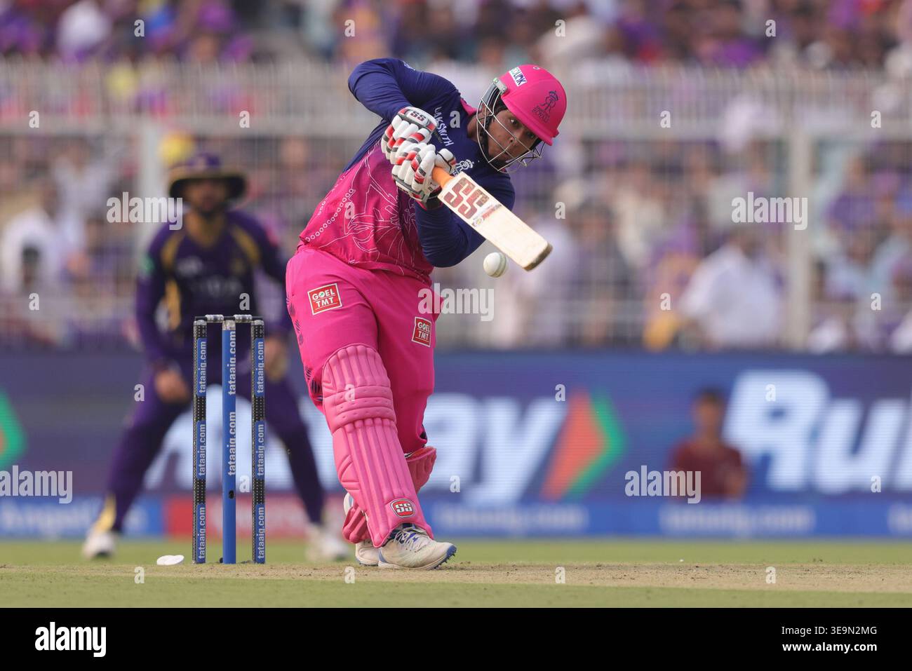 Vaibhav Suryavanshi of Rajasthan Royals during the Indian Premier ...