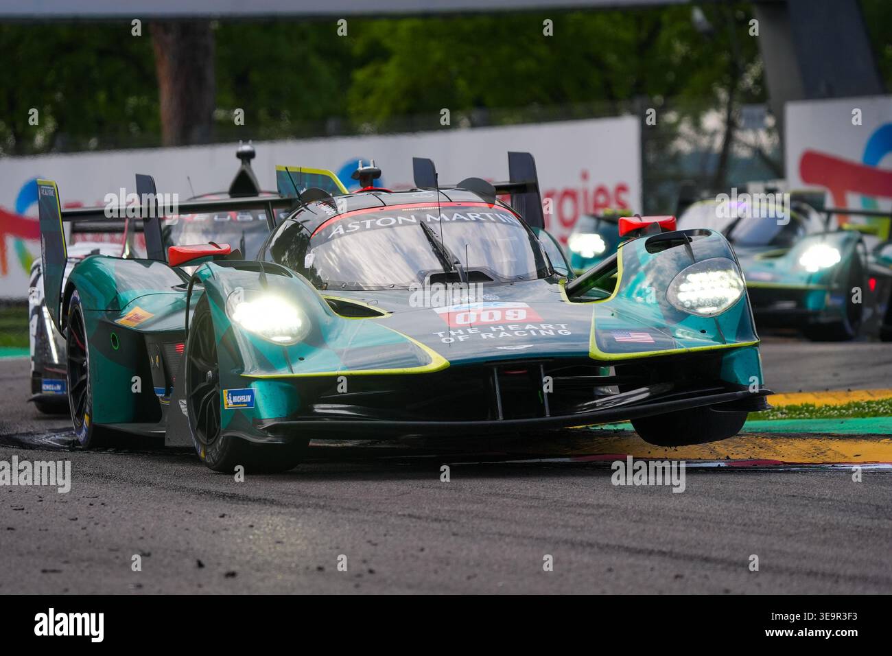 Imola, Italy. 19/04/26. Aston Martin Thor Team, Aston Martin Valkyrie ...