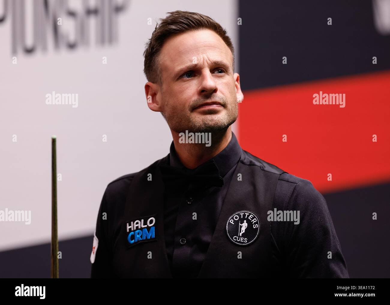 Sheffield, England, 20th April 2026. David Gilbert during the Ding ...