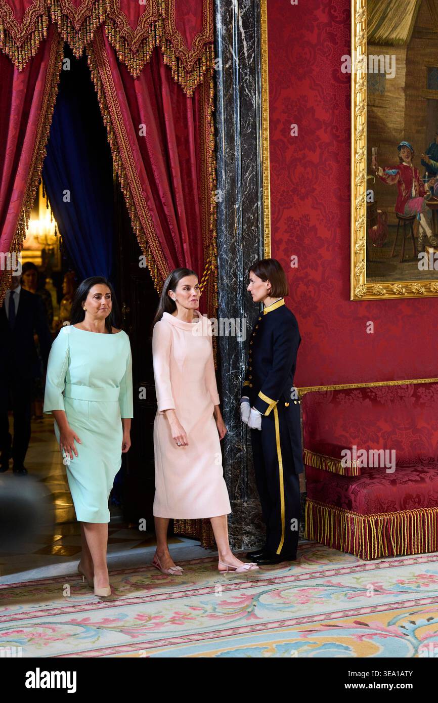 Queen Letizia of Spain, Margarida Maldonado Freitas attends lunch to ...