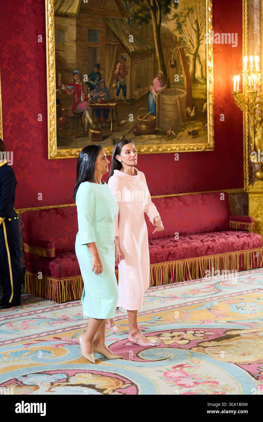 Queen Letizia of Spain, Margarida Maldonado Freitas attends lunch to ...