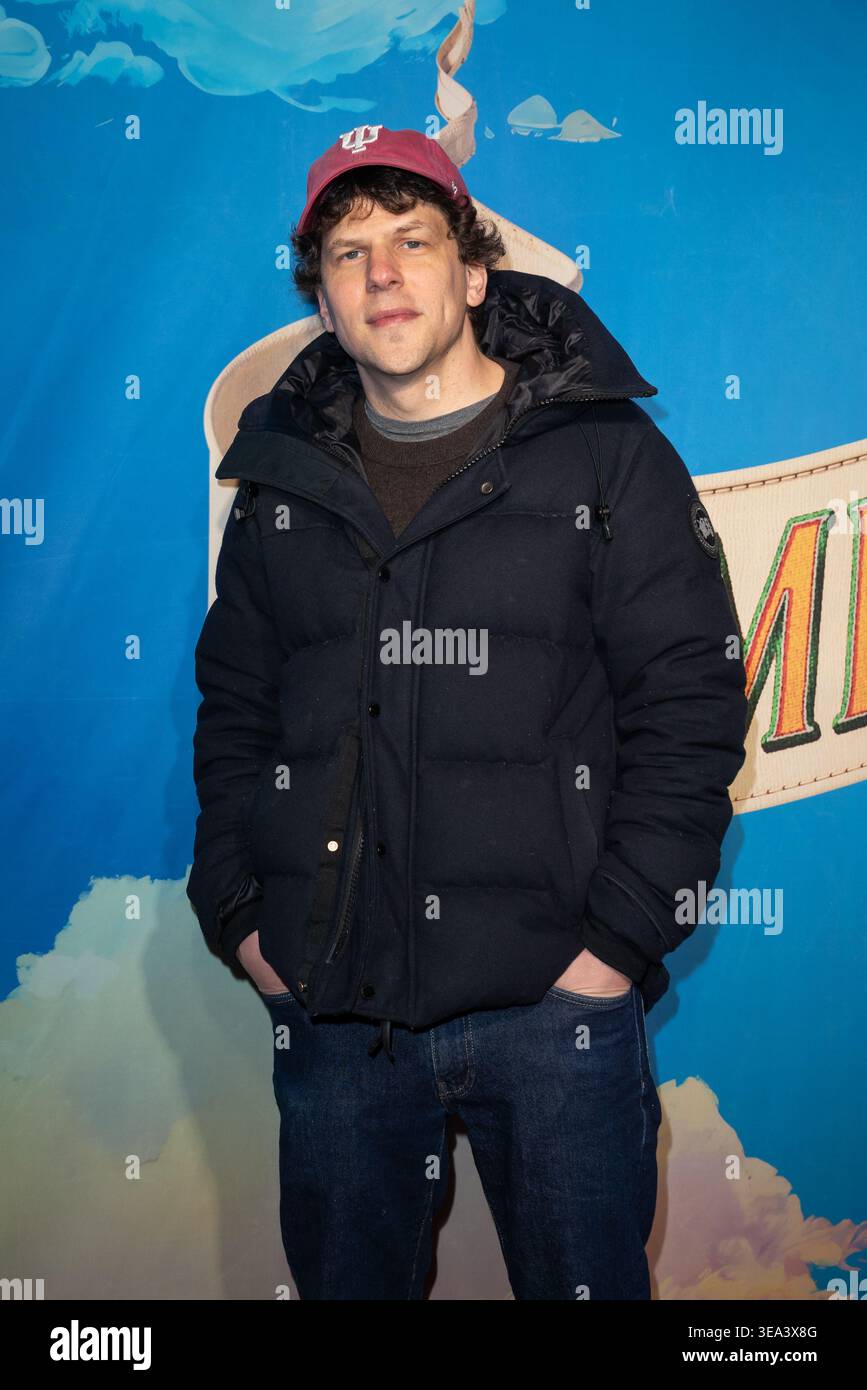 Jesse Eisenberg attends "Schmigadoon!" Broadway opening night at the ...