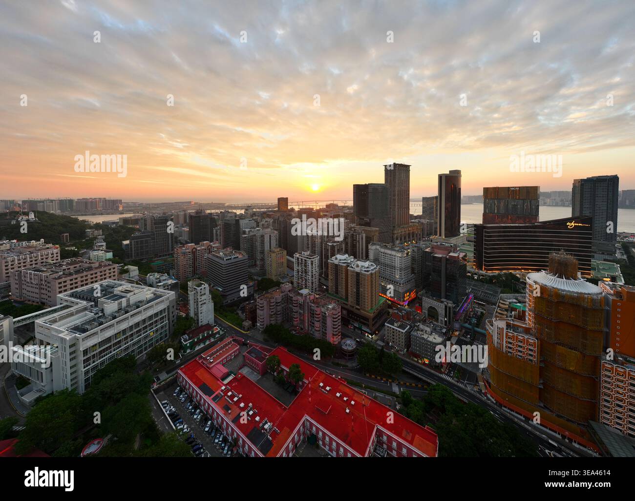 Sunrise over macau hi-res stock photography and images - Alamy