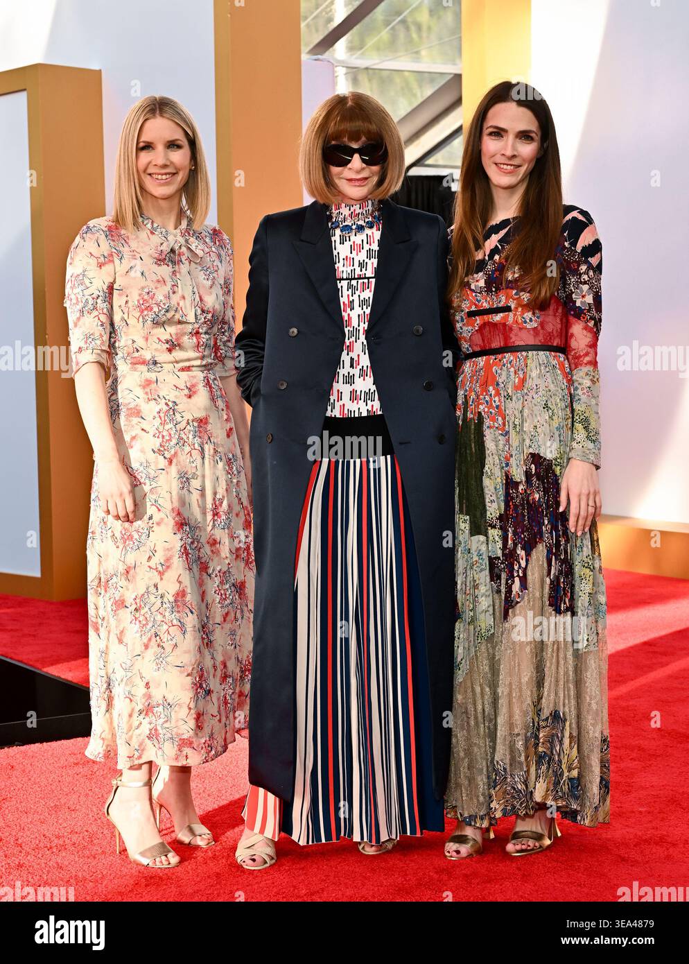 Elizabeth Cordry Shaffer, left, Anna Wintour and Bee Shaffer Carrozzini ...