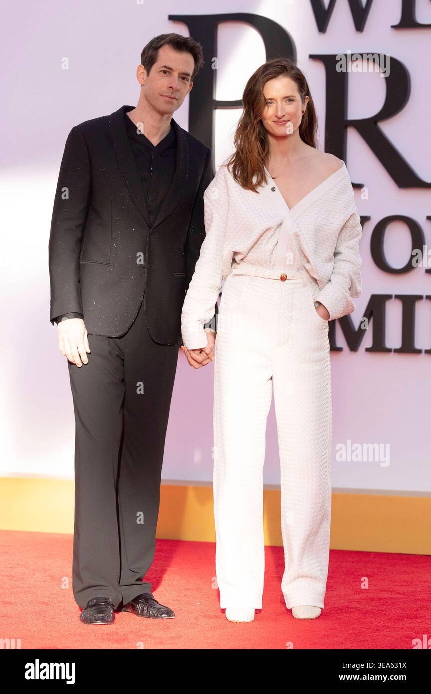 Mark Ronson und Grace Gummer bei der Weltpremiere des Kinofilms The ...
