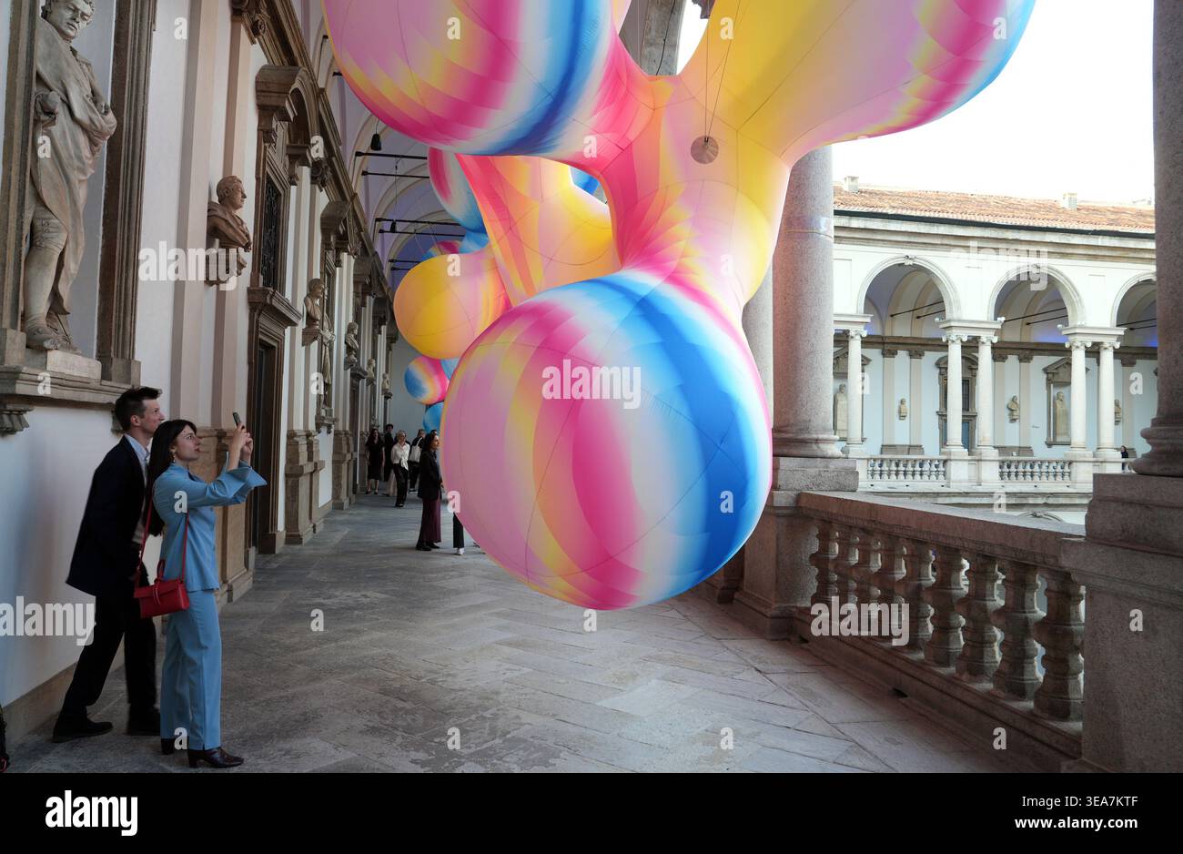 Milan, Installation of Serotonin – The Chemistry of Happiness, by Sara ...