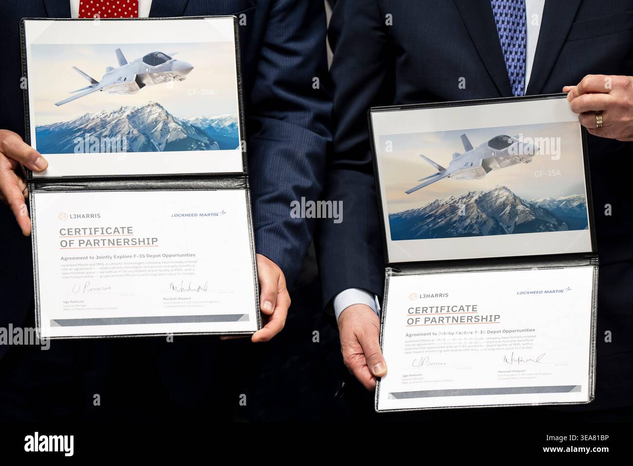 Marshall Shepard of Lockheed Martin and general manager of L3Harris MAS ...