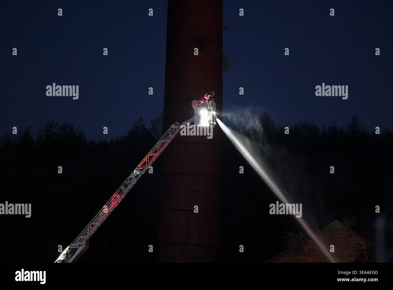Radcliffe, Bury, UK, 21 April, 2026. Greater Manchester Fire and Rescue ...