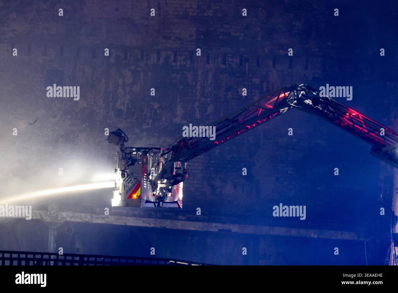 Radcliffe, Bury, UK, 21 April, 2026. Greater Manchester Fire and Rescue ...