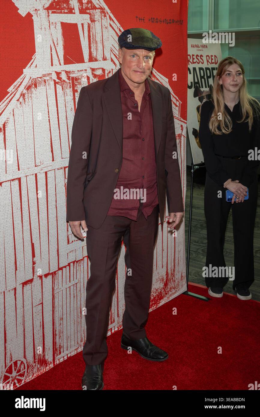 NEW YORK, NEW YORK - APRIL 21: Woody Harrelson attends the "Animal Farm ...