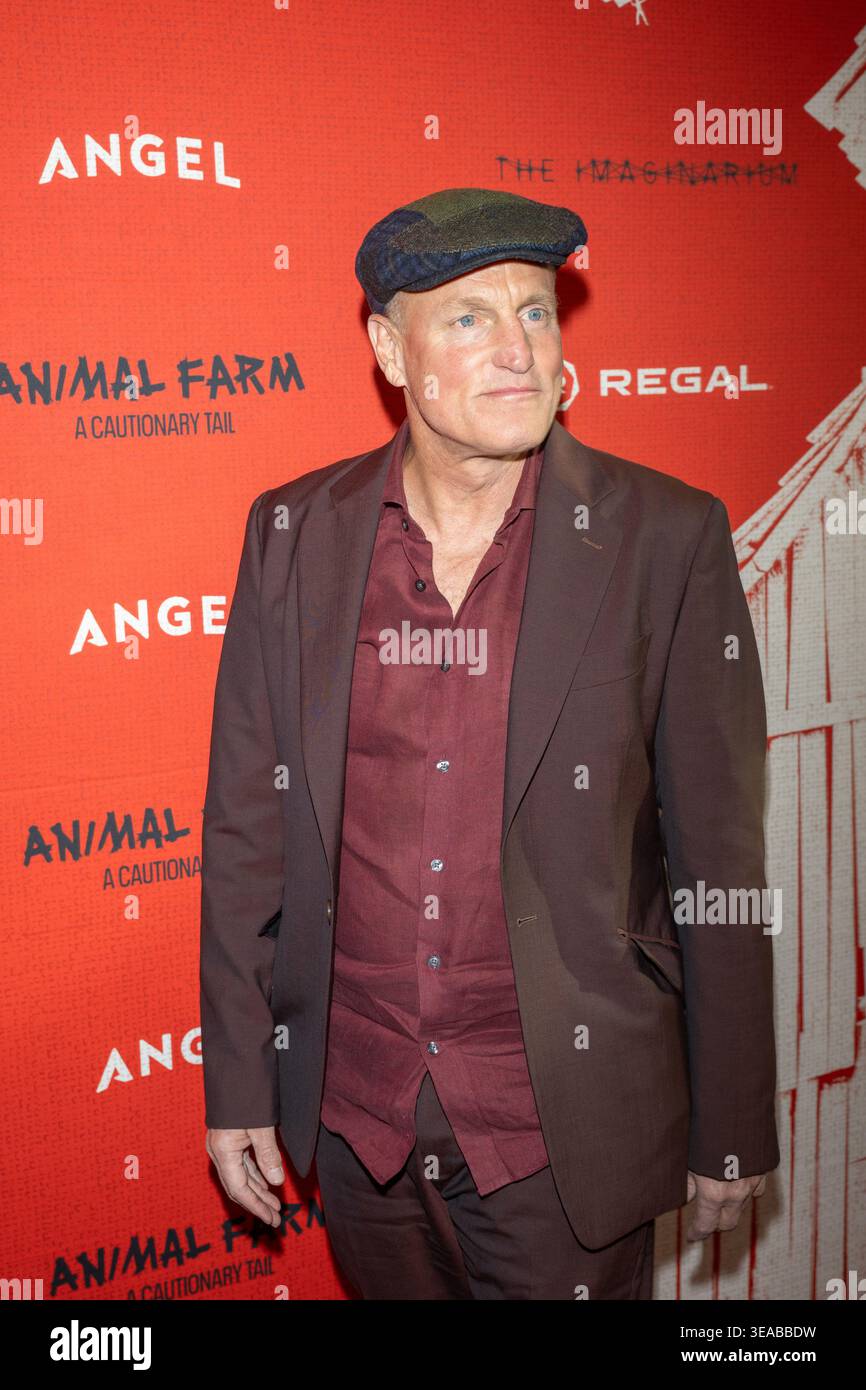 NEW YORK, NEW YORK - APRIL 21: Woody Harrelson attends the "Animal Farm ...