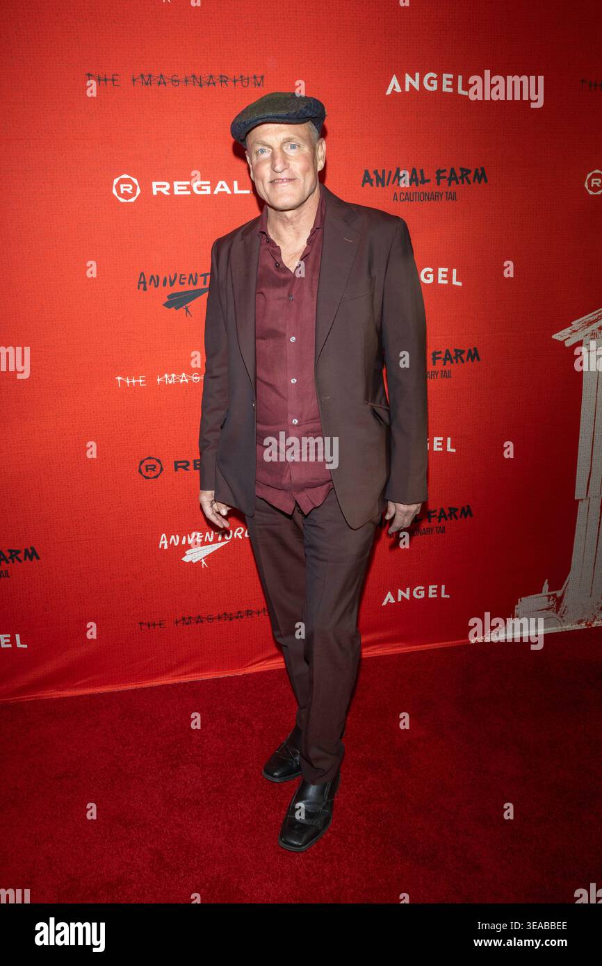 NEW YORK, NEW YORK - APRIL 21: Woody Harrelson attends the "Animal Farm ...