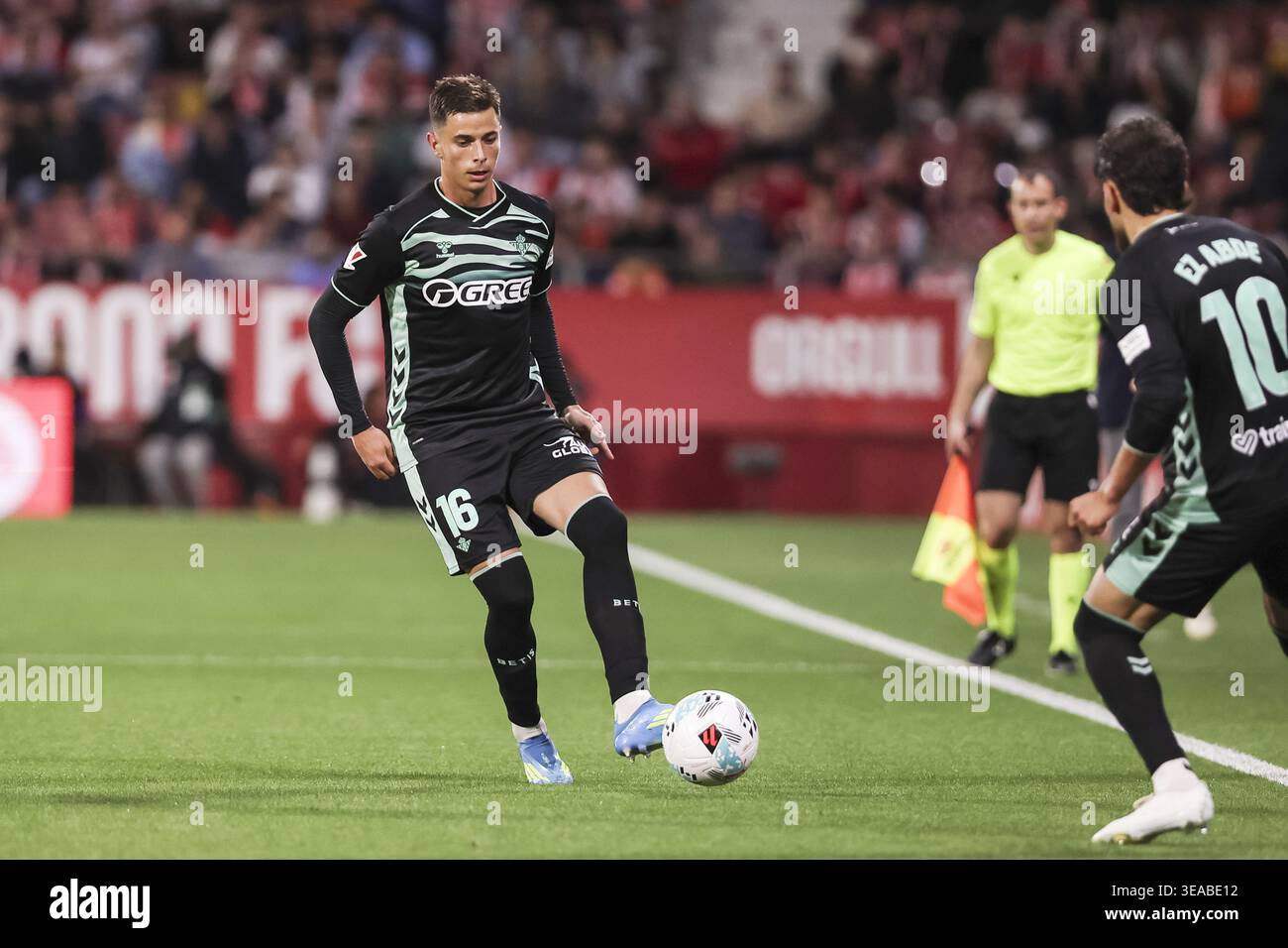 Valentin Gomez of Real Betis during the Spanish championship LaLiga ...